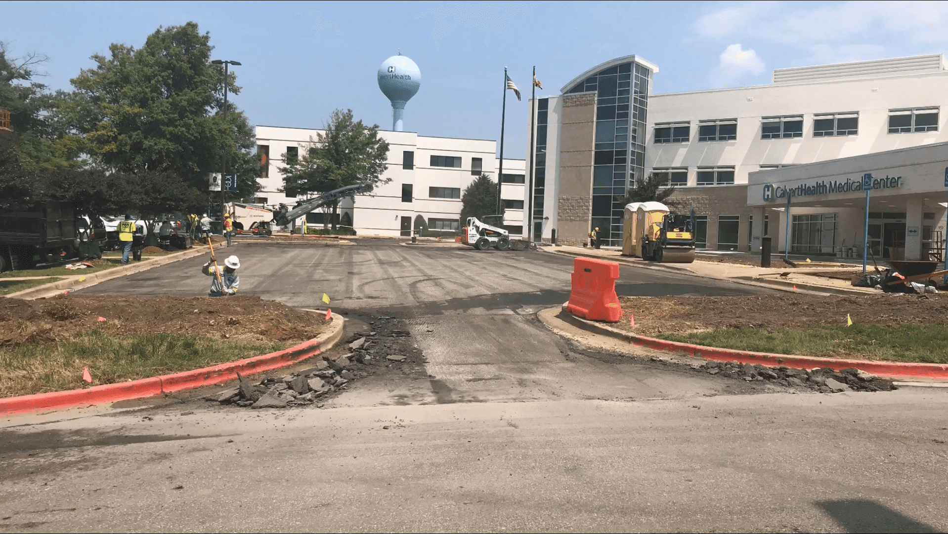 Calvert Memorial Hospital, MD | Mid Atlantic Asphalt