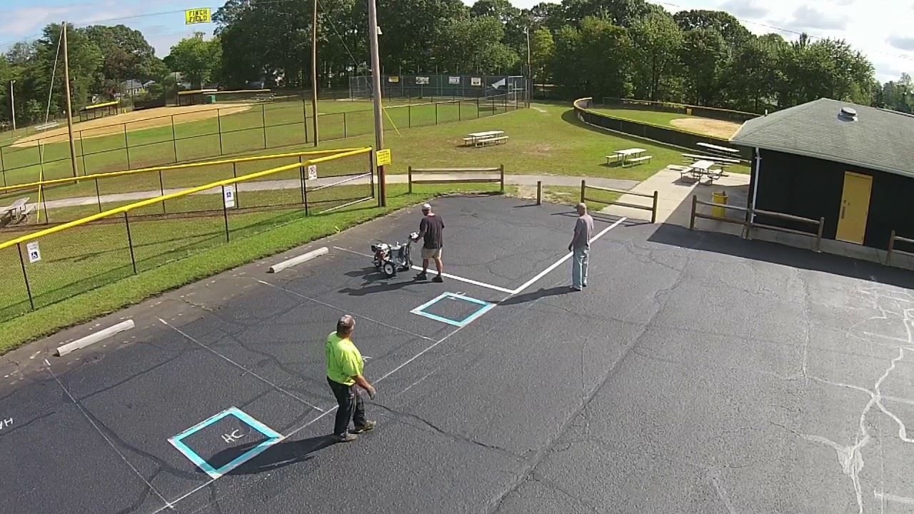 Parking Lot Striping | Asphalt & Concrete Contractors in Baltimore